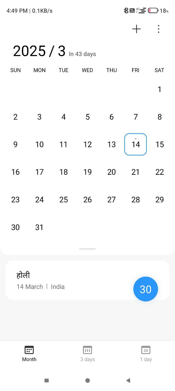 Xiaomi lanza la actualización 16.3.0 de su calendario con nueva ...
